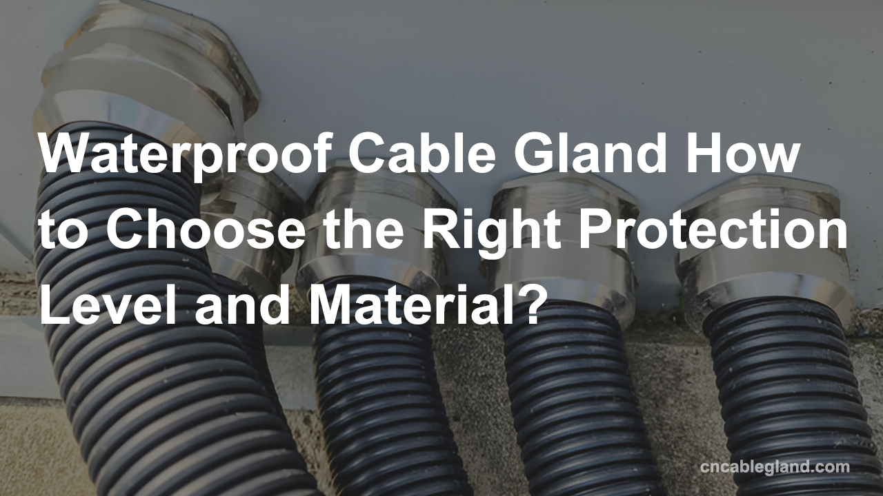 Waterproof Cable Gland How to Choose the Right Protection Level and ...